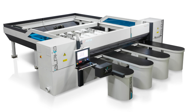 Opdeelzaag Alpha - bosmachines