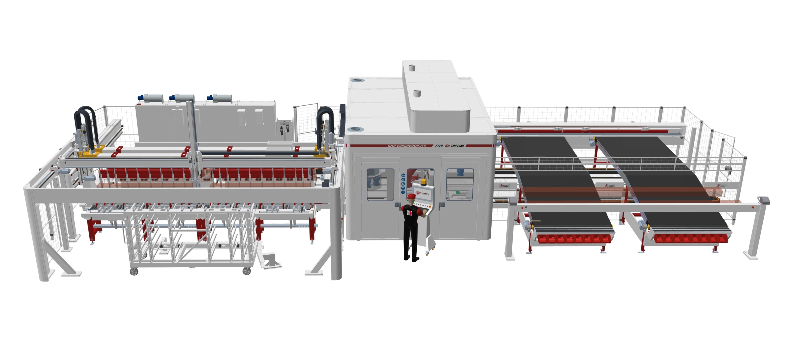 CNC bewerkingscentrum Windowmaster 50 Topline - bosmachines