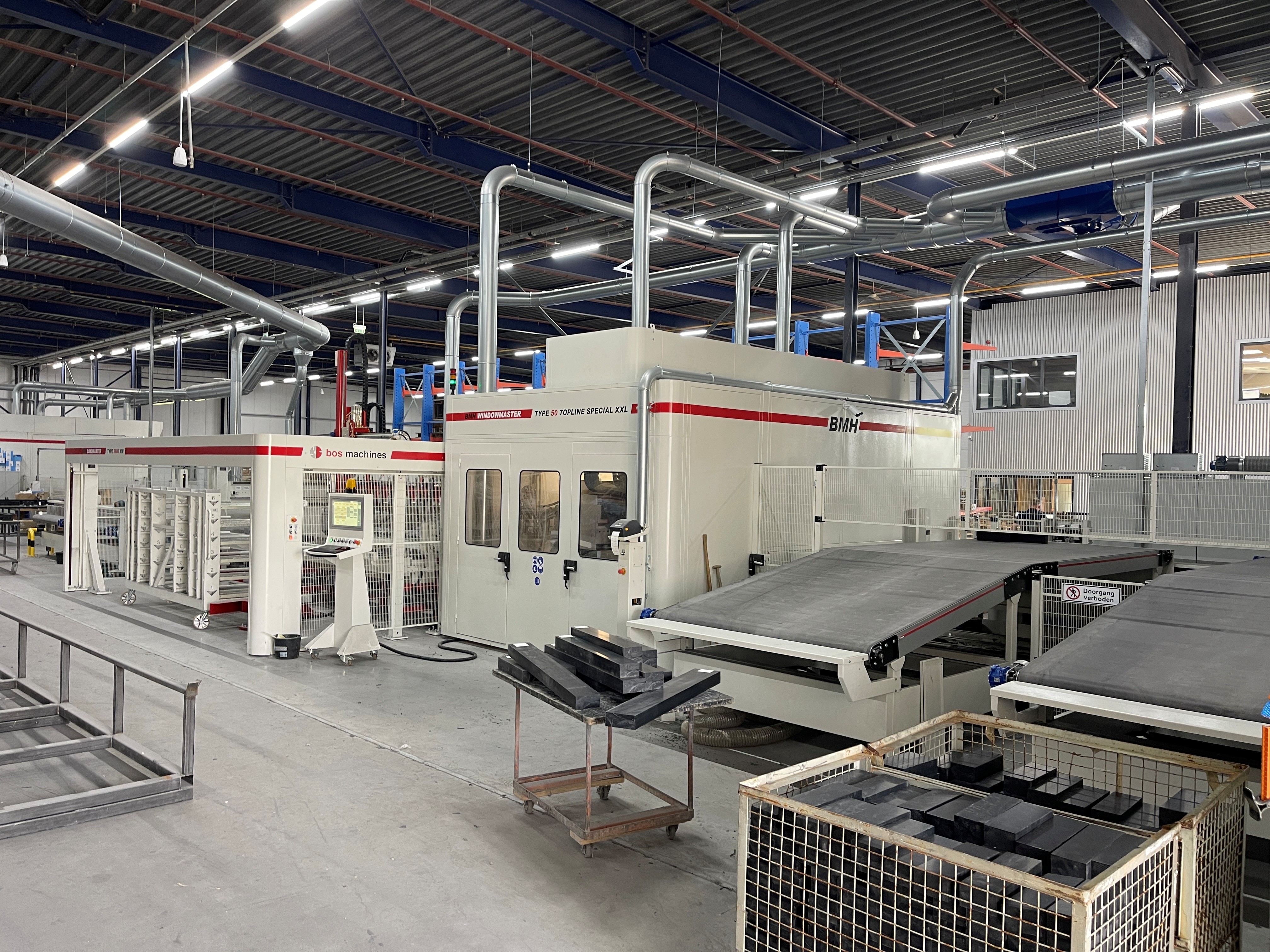 De 2e BMH Windowmaster 50 TL voor Ekosiet uit Dodewaard! - bosmachines